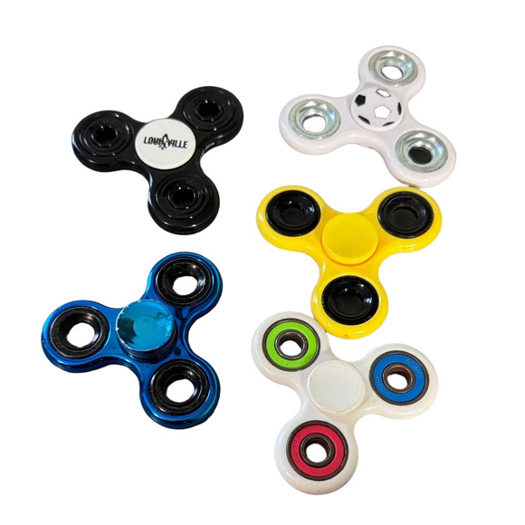 Toys | Bundle Colorful Fidget Spinner Set Of Five For Kids | Poshmark